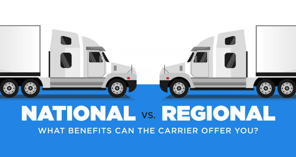 Benefits of National and Regional Carriers | England Logistics