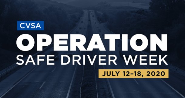 Operation Safe Driver Week is Here | England Logistics