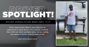 Driver Spotlight - Larry | England Logistics