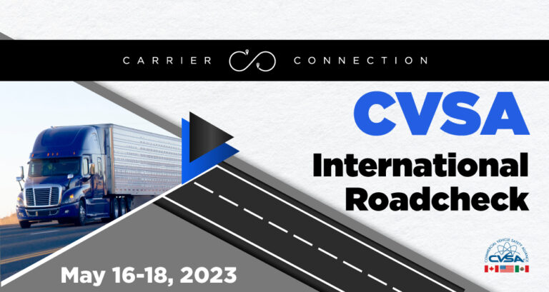 CVSA Roadcheck 2023 | England Logistics