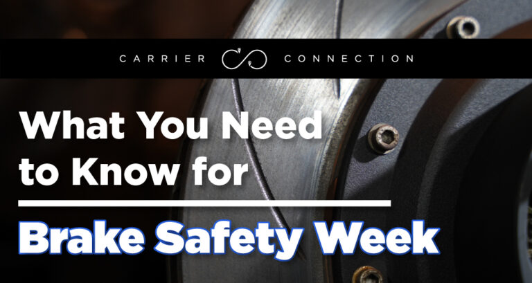 What You Need to Know for Brake Safety Week 2023 | England Logistics